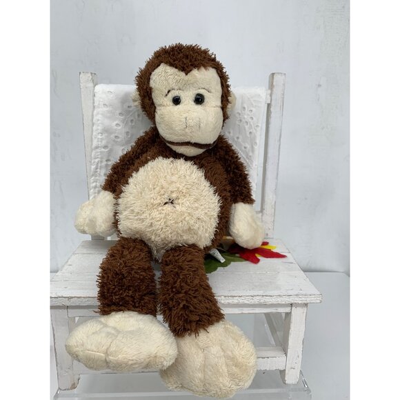 Dan Dee | Toys | Dandee Vintage Brown Cream Plush Floppy Monkey Stuffed ...